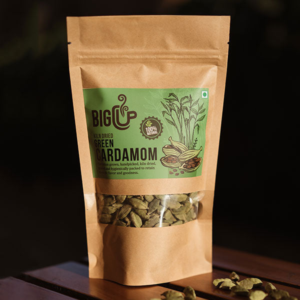 Kiln Dried Green Cardamom - 100g – Big Cup Café
